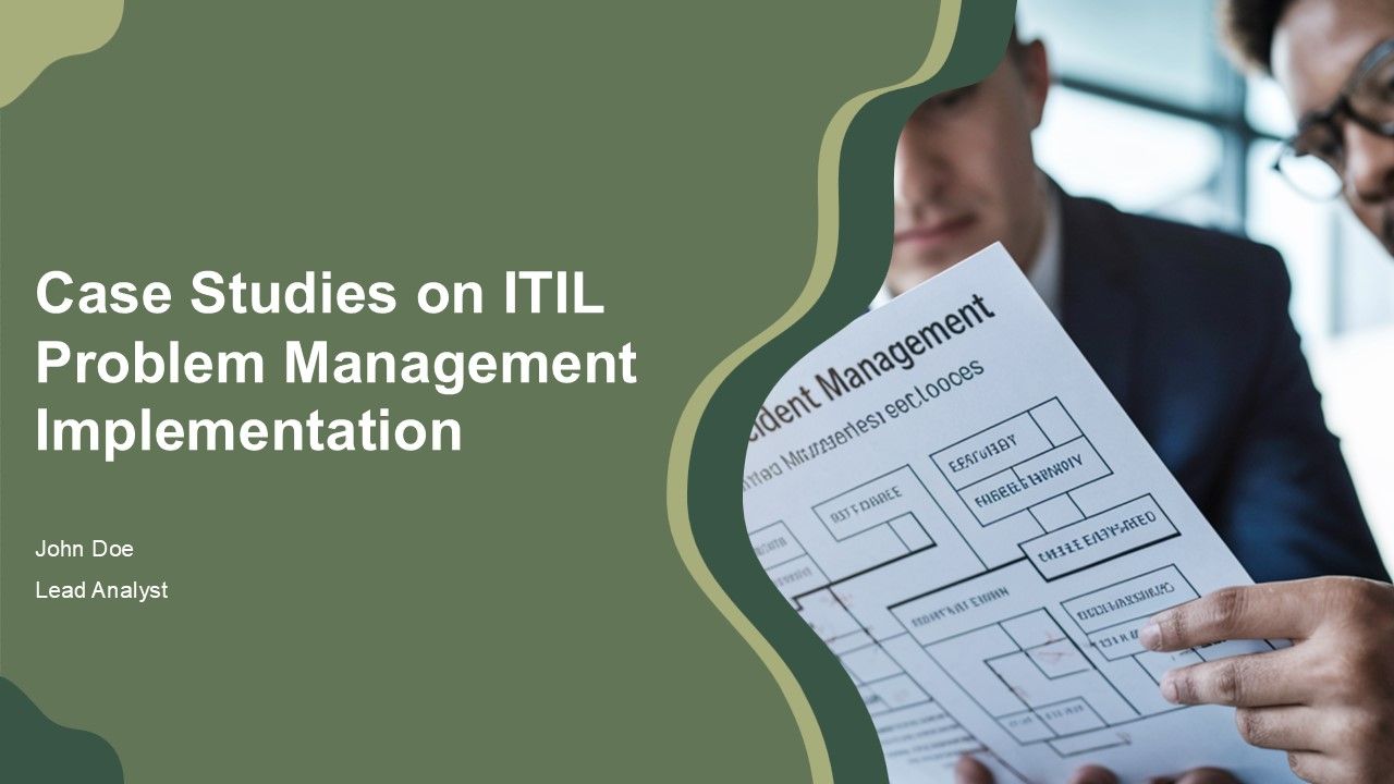 Case Studies On ITIL Problem Management Implementation PPT Example AT