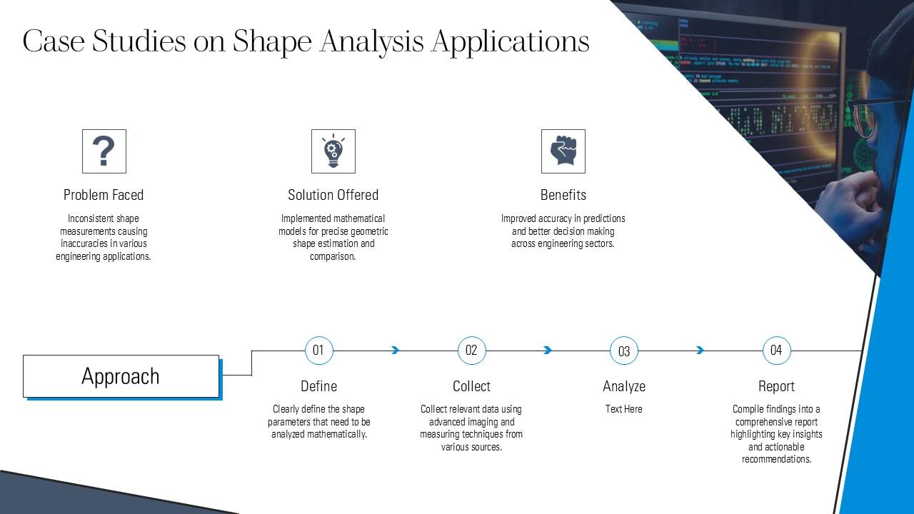 Case Studies On Shape Analysis Applications Shape Parameters PPT Sample ...