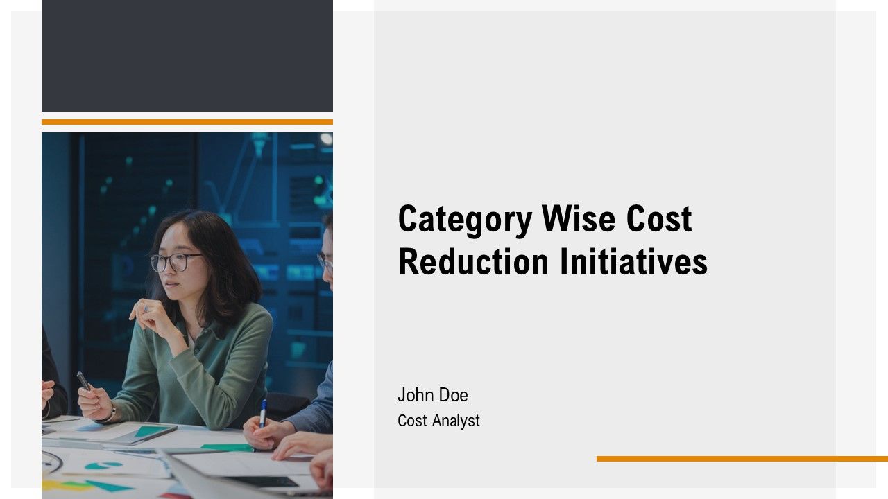 Category Wise Cost Reduction Initiatives PPT Presentation AT