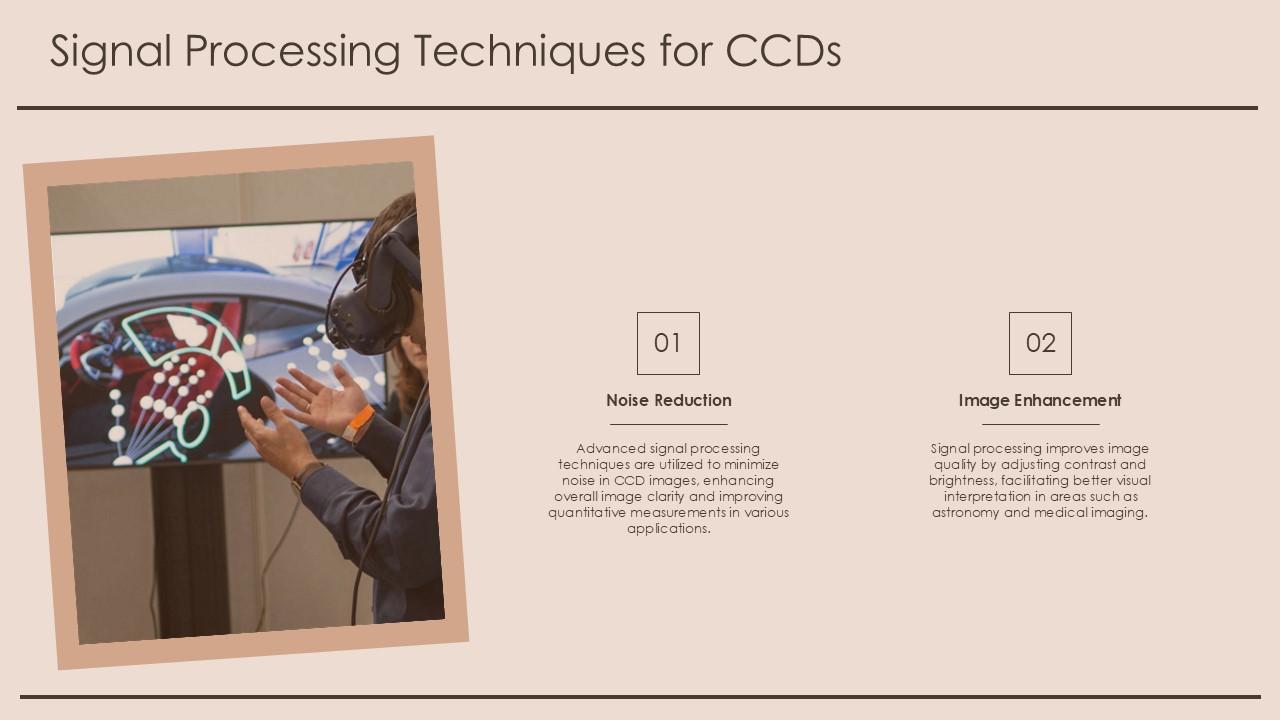 CCD Charge Coupled Device Image Sensor Technology Ppt Example ST AI PPT Example