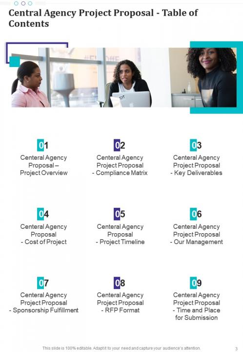 Central Agency Project Proposal Sample Document Report Doc Pdf Ppt ...