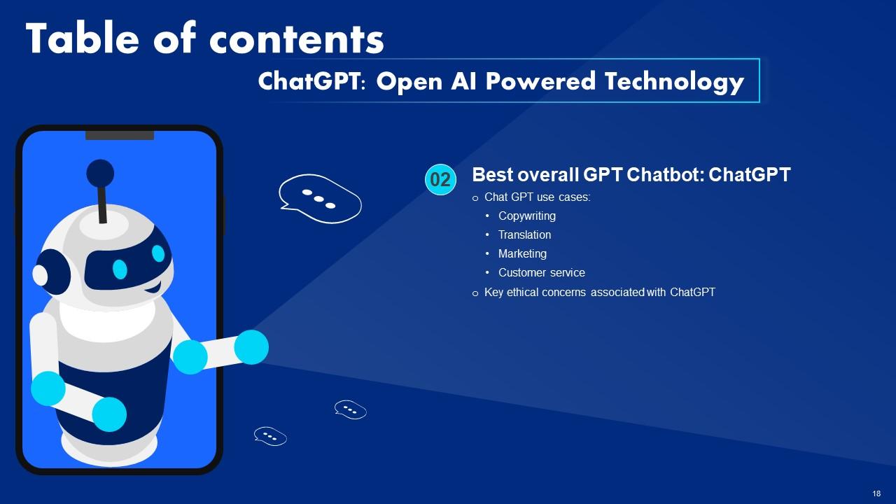 Chatgpt Open Ai Powered Technology Chatgpt Cd V Ppt Slide