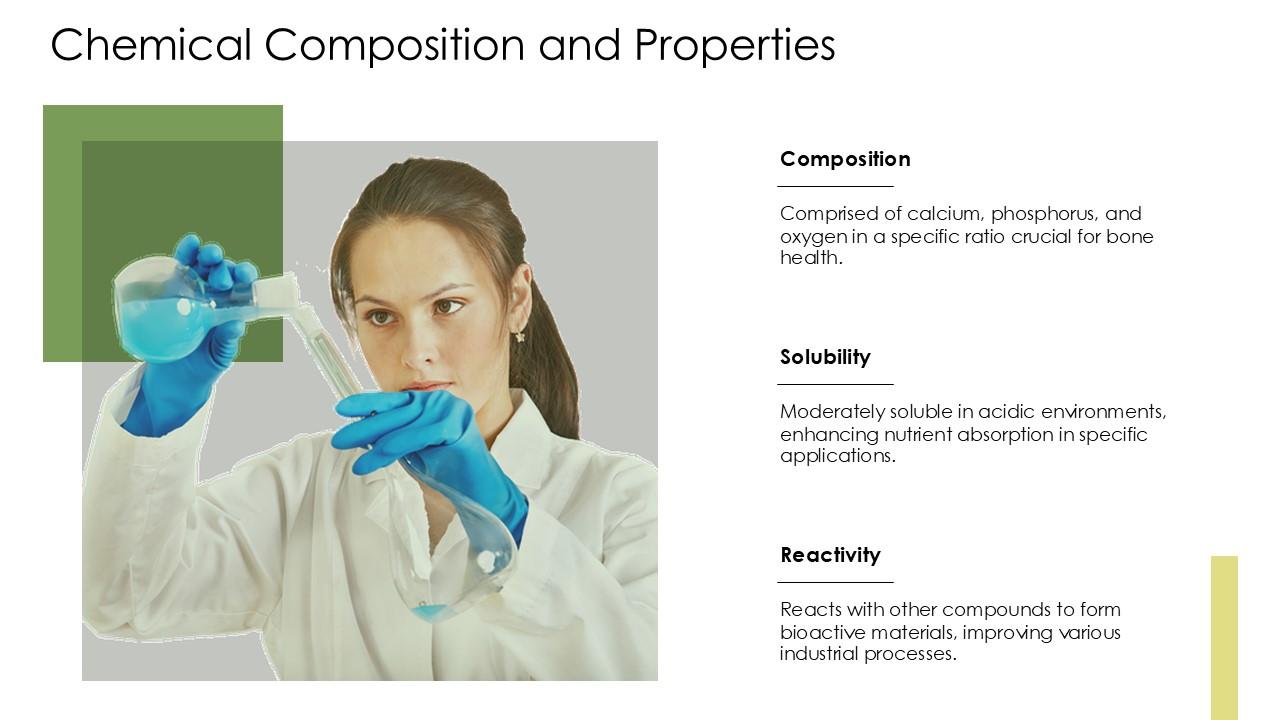 Chemical Composition And Properties Tetracalcium Phosphate PPT Template ...