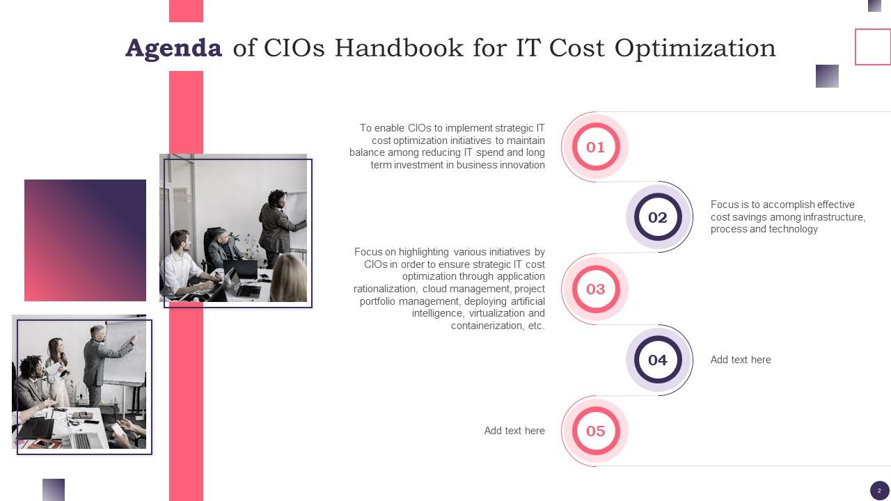 Cios Handbook For It Cost Optimization Powerpoint Presentation Slides Ppt Presentation