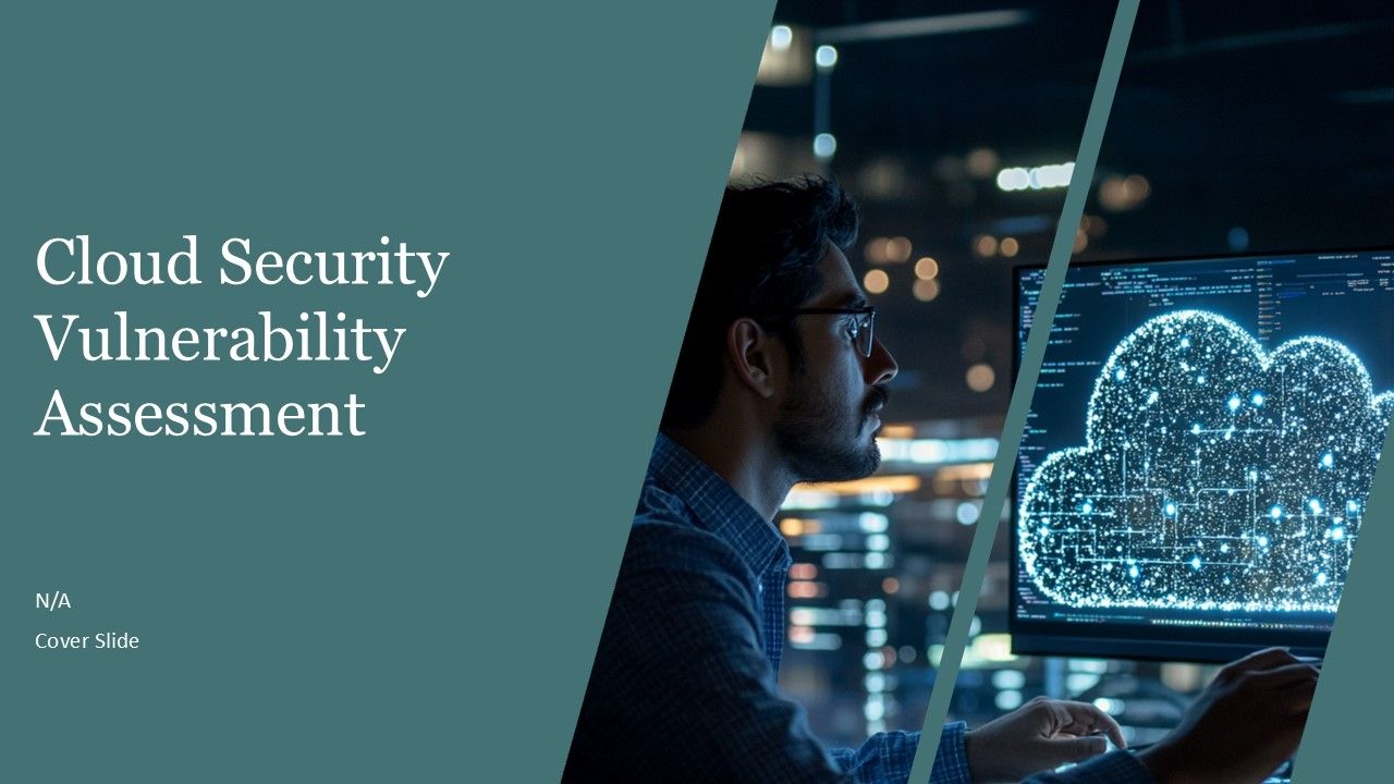 Cloud Security Vulnerability Assessment PPT Sample ST AI