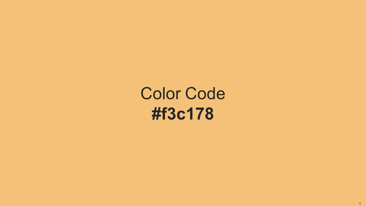 Color Palette With Five Shade Jade Primrose Rajah Outrageous Orange PPT ...