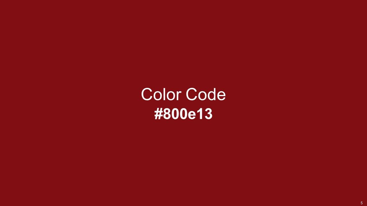 Maroon Color Code