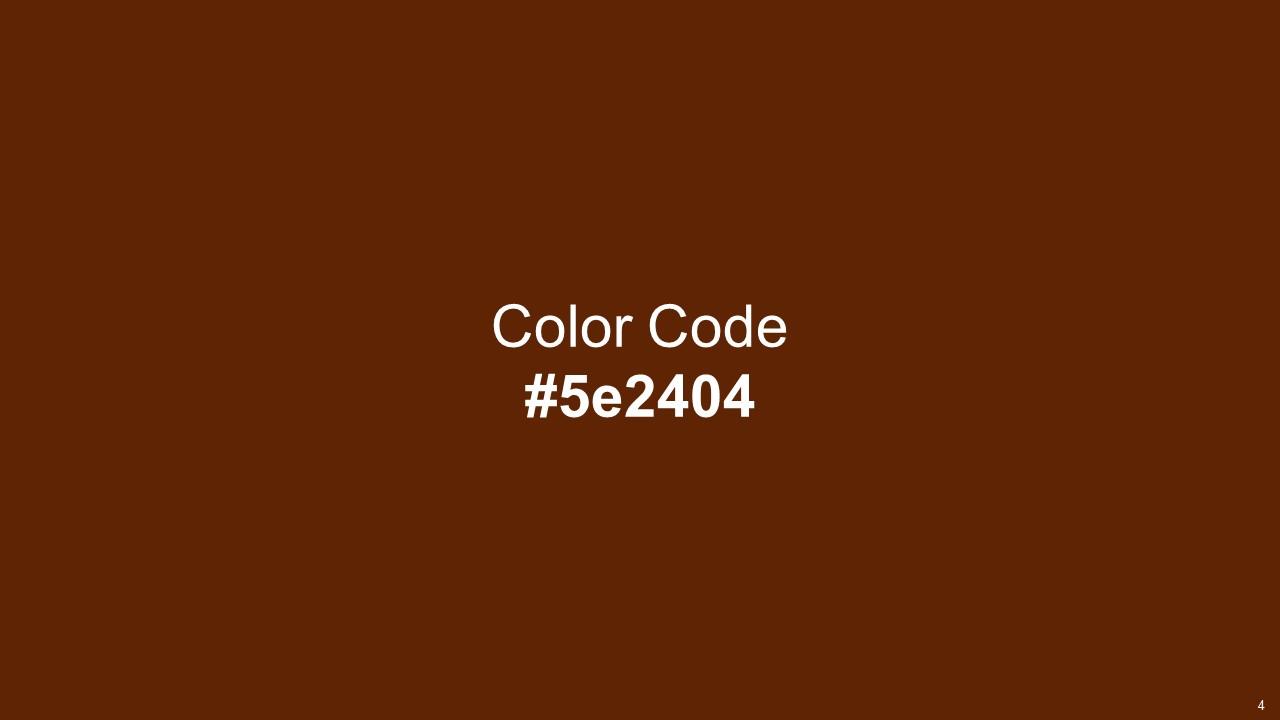 Color Palette With Five Shade Raw Sienna Salomie Brown Bramble Jaffa ...