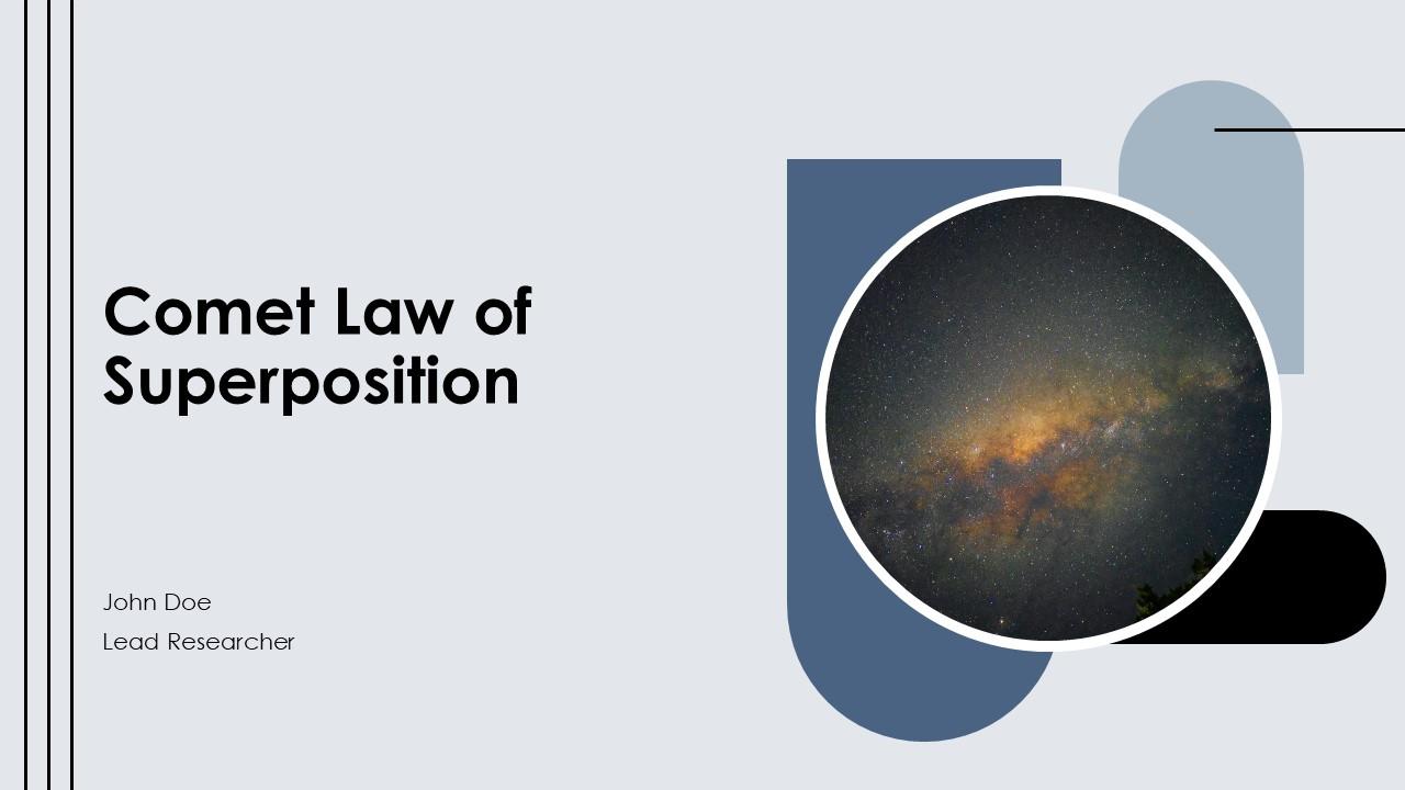 Comet Law Of Superposition PPT Structure ACP PPT Sample