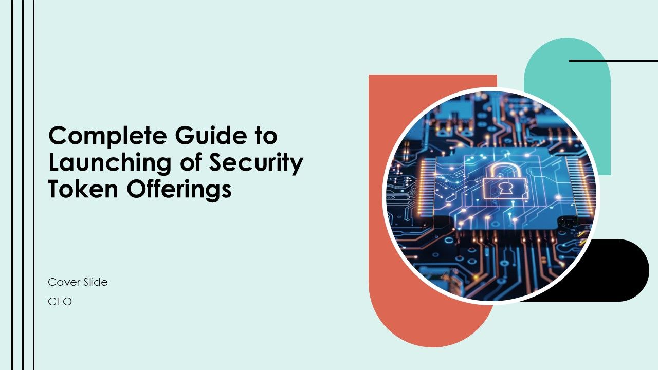 Complete Guide To Launching Of Security Token Offerings PPT Sample ST AI