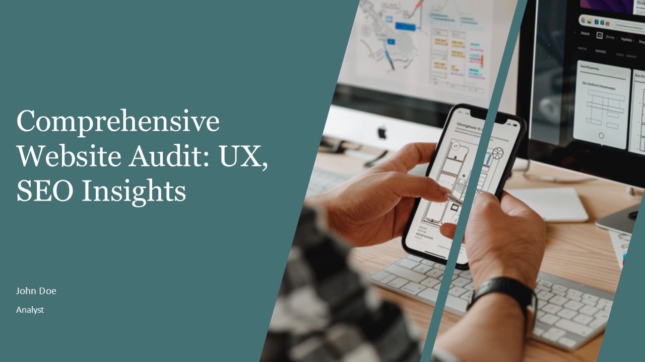 Comprehensive Website Audit UX SEO Insights PPT Presentation AT
