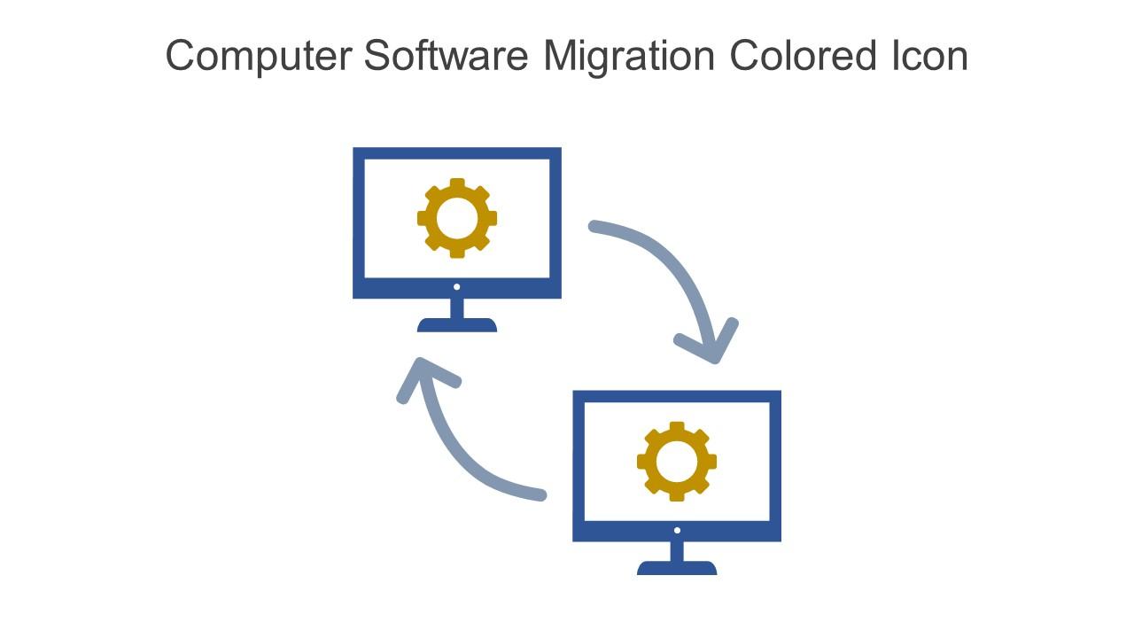Computer Software Migration Colored Icon In Powerpoint Pptx Png And Editable Eps Format PPT ...