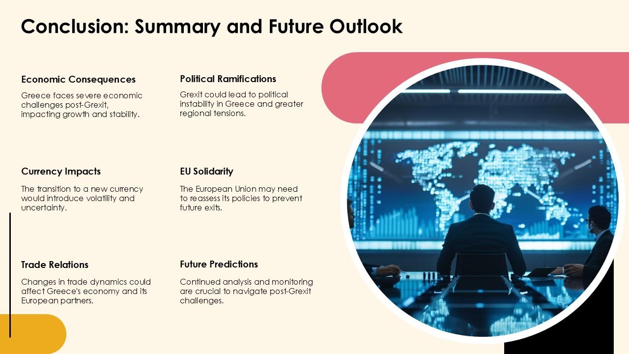 Conclusion Summary And Future Outlook Grexit PPT Presentation ST AI SS ...