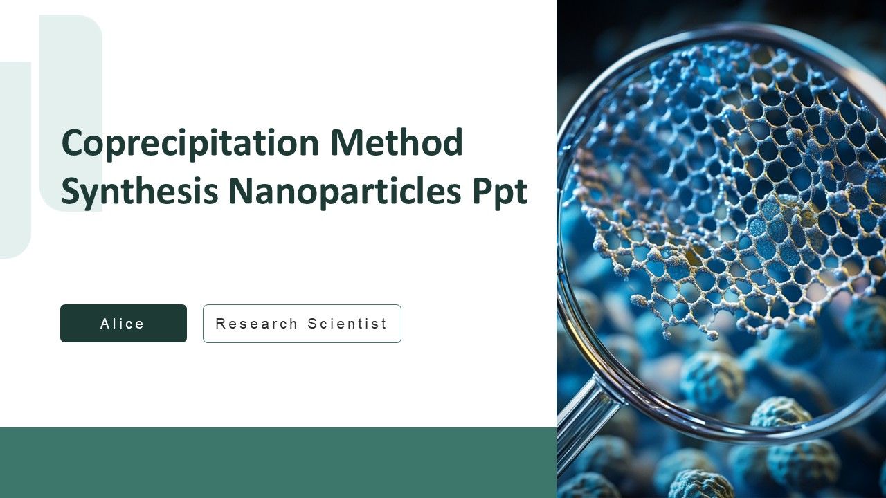 Top 10 Methods For Nanoparticles Synthesis PowerPoint Presentation ...