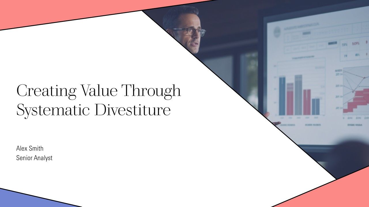 Creating Value Through Systematic Divestiture PPT PowerPoint AT