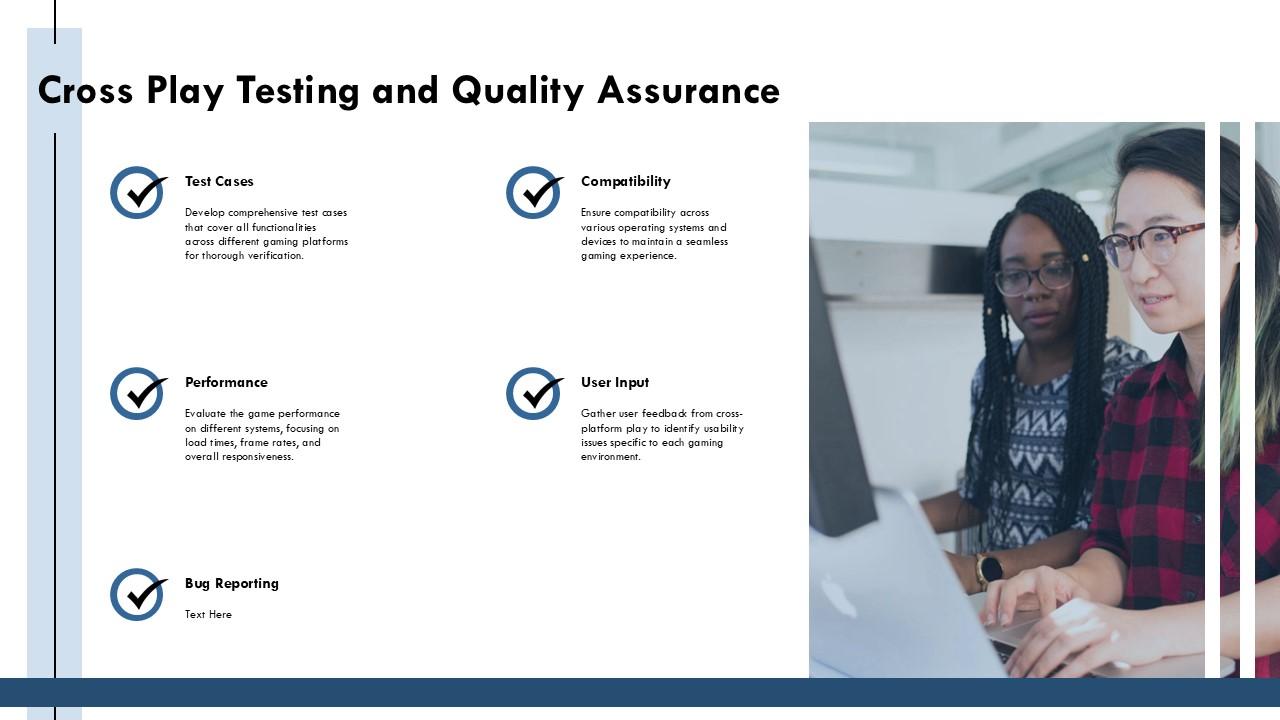 Cross Play Testing And Quality Assurance Cross Platform Play Ppt Slides St Ai Ss Ppt Example