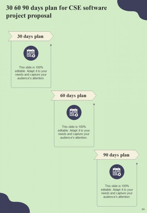 CSE Software Project Proposal Report Sample Example Document PPT Example
