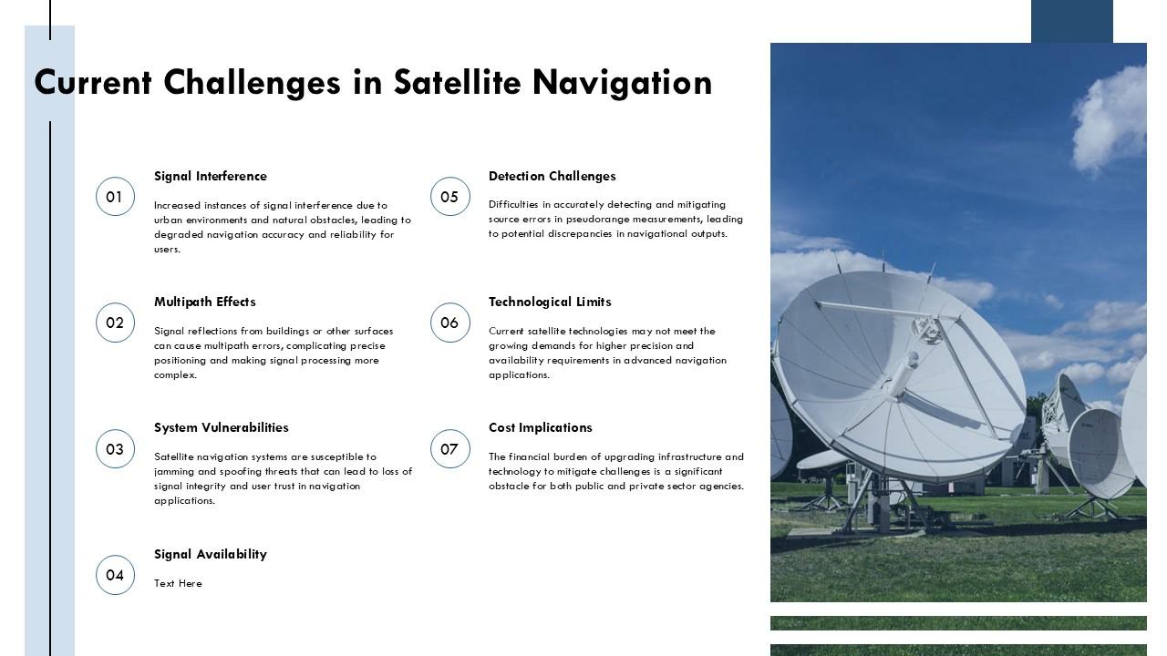 Current Challenges In Satellite Navigation Pseudorange Ppt Sample St Ai