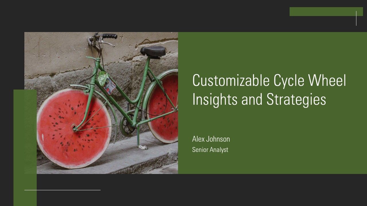Customizable Cycle Wheel Insights And Strategies PPT Mockup AT