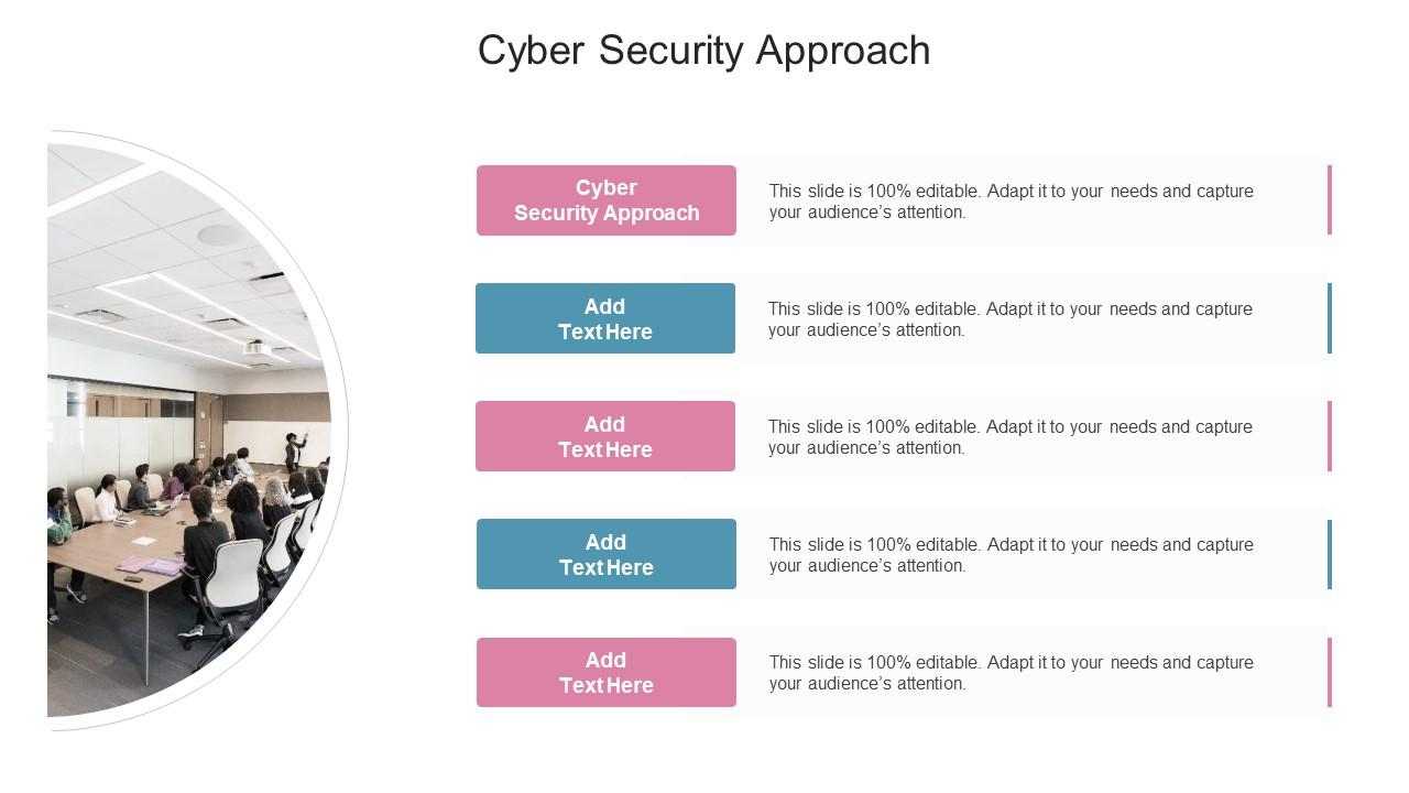Cyber Security Approach In Powerpoint And Google Slides Cpb PPT Presentation