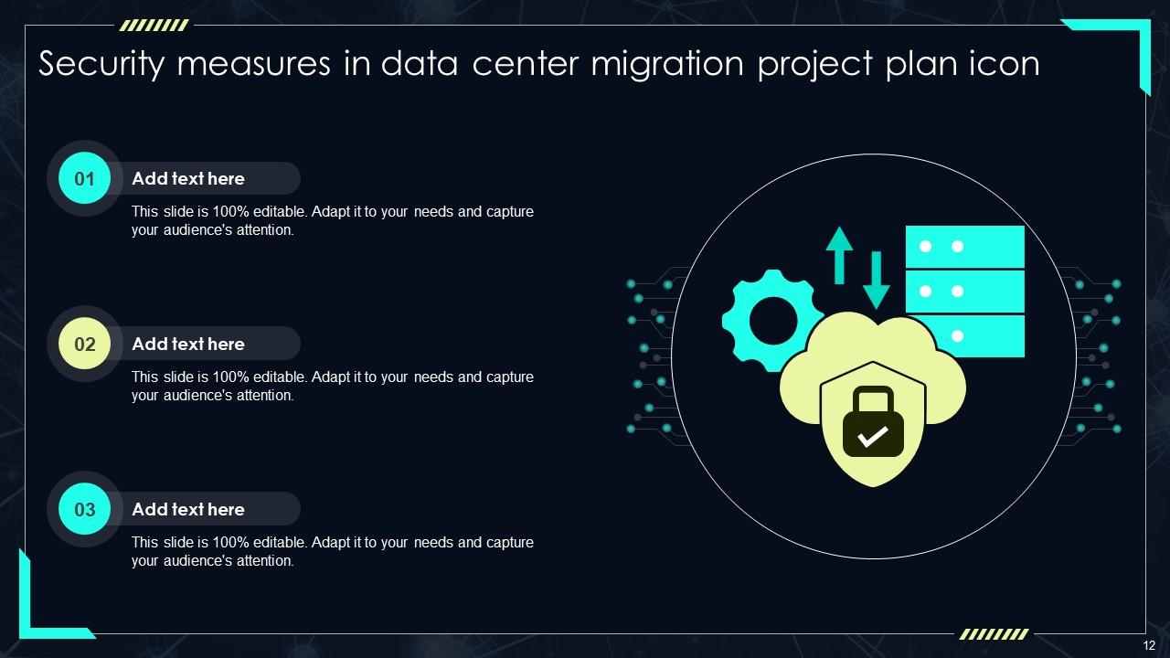 Data Center Migration Project Plan Powerpoint PPT Template Bundles CRP PPT Presentation