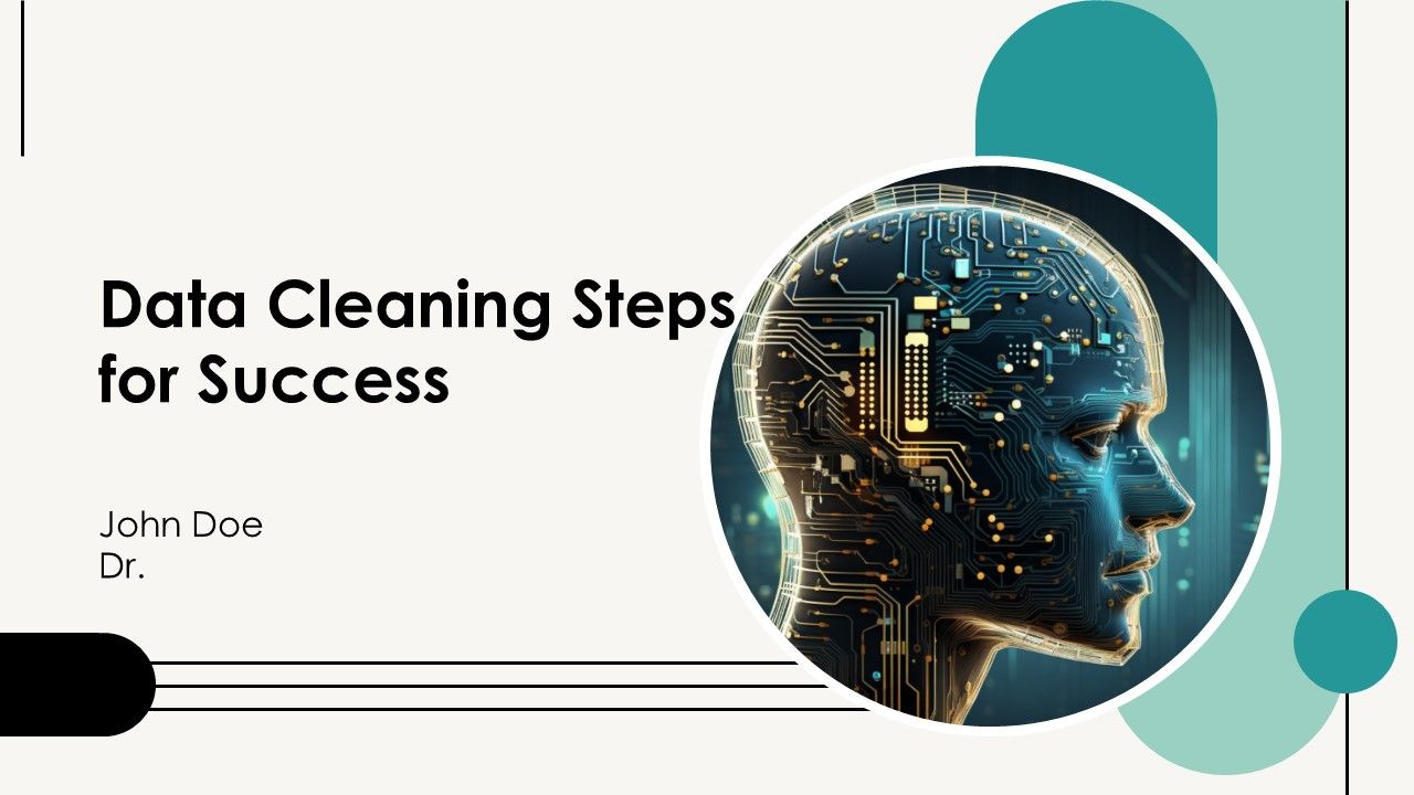 Data Cleaning Steps For Success PPT Outline AT