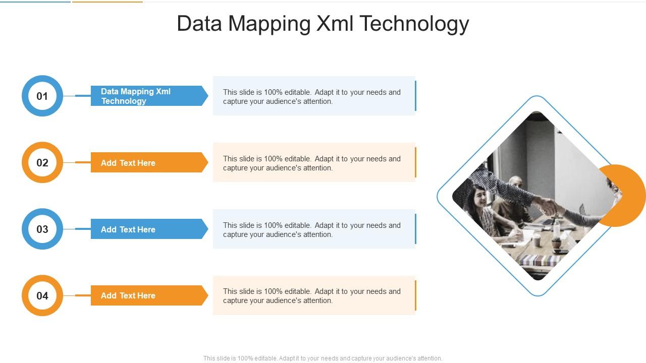 Data Mapping XML Technology In Powerpoint And Google Slides Cpb PPT PowerPoint