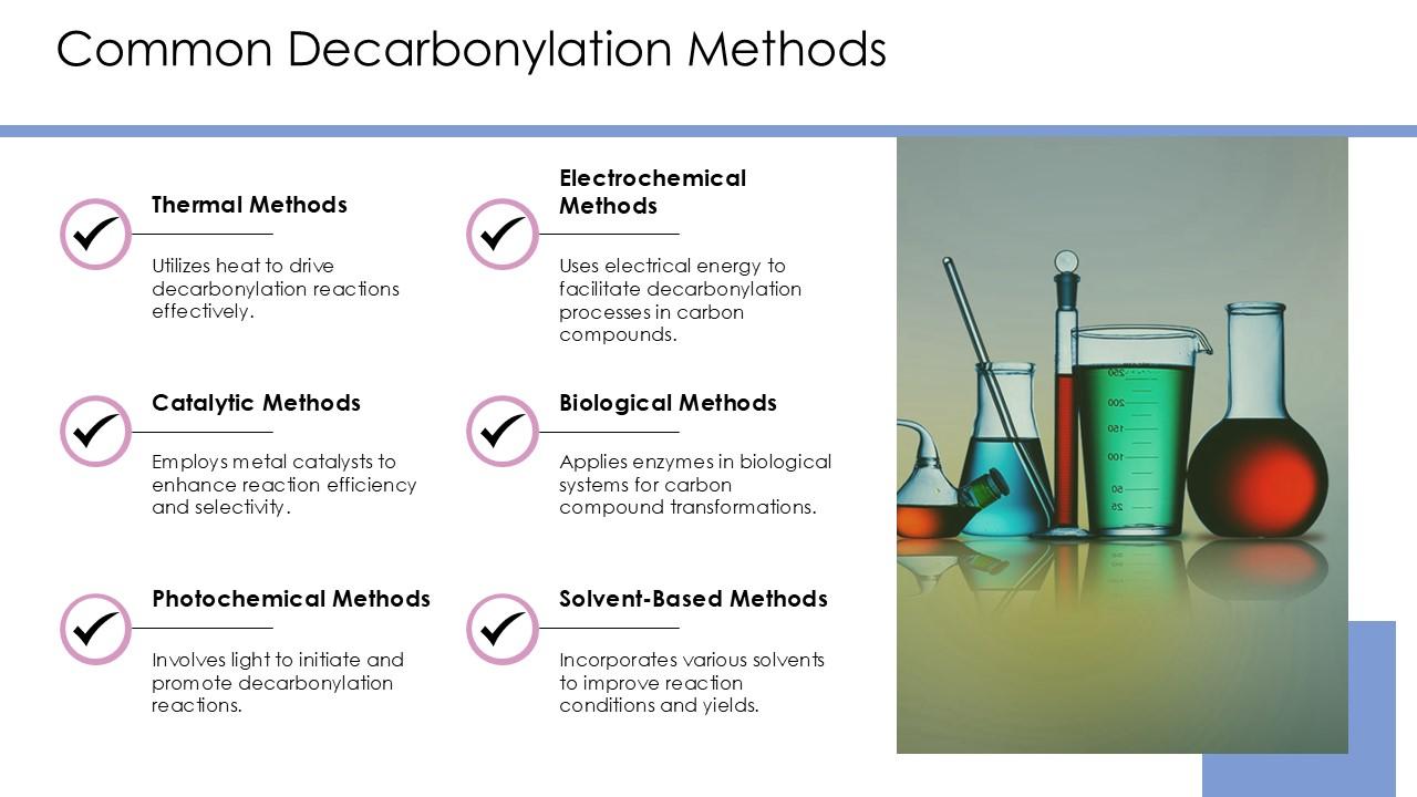 Decarbonylation Process Transforming Carbon Compounds PPT Sample ST AI ...