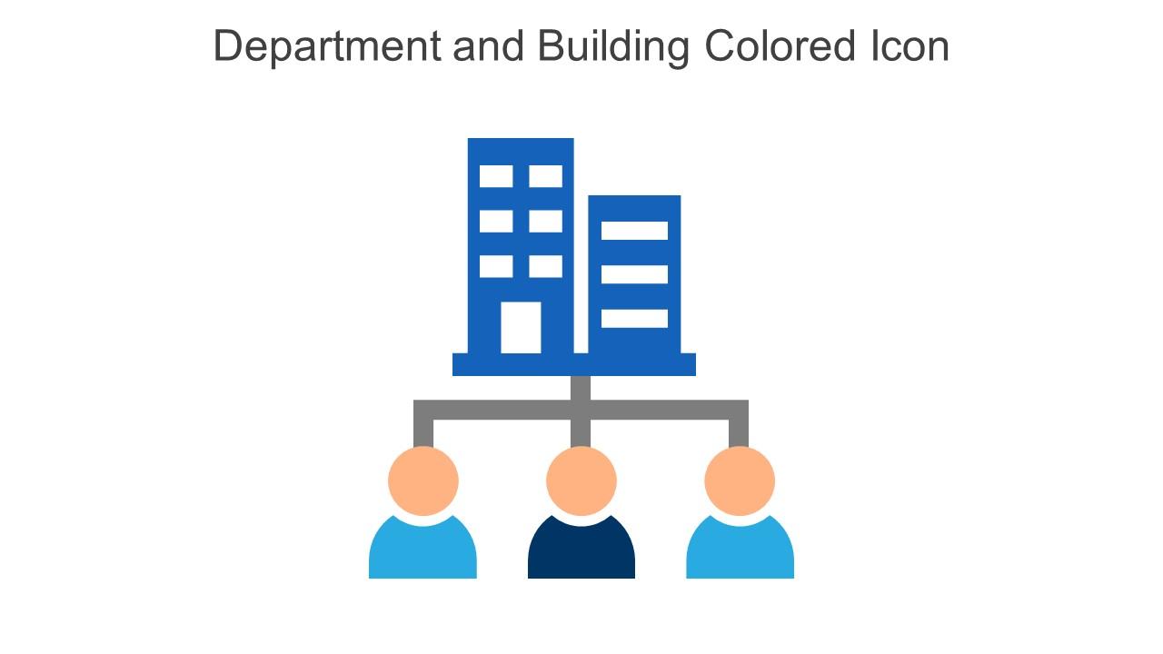 Department And Building Colored Icon In Powerpoint Pptx Png And Editable Eps Format Ppt Presentation