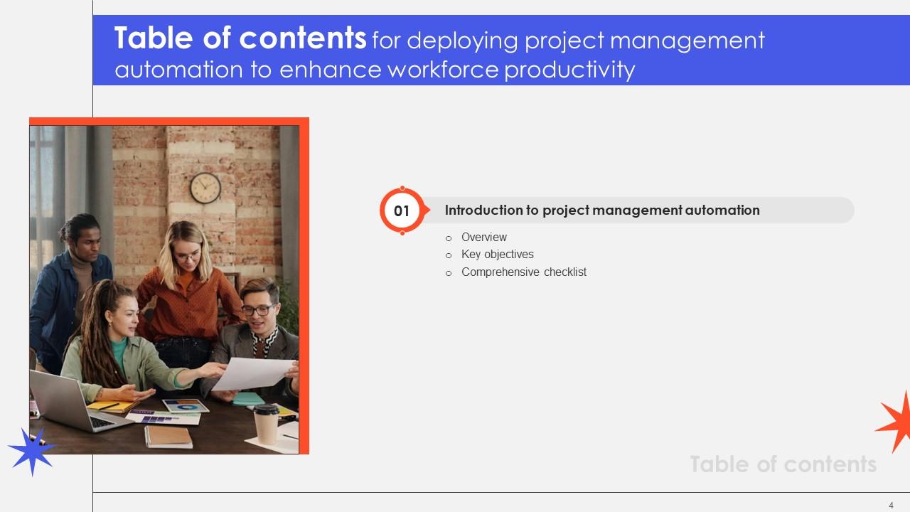 Deploying Project Management Automation To Enhance Workforce Productivity Complete Deck PPT Template