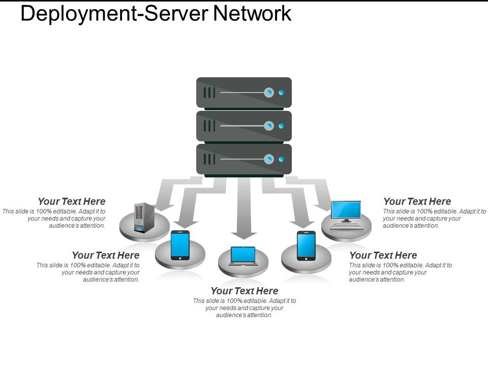 Deployment Server Network | Presentation Graphics | Presentation PowerPoint Example | Slide ...