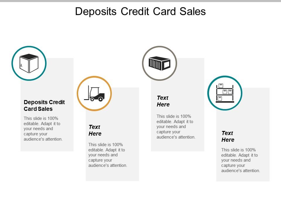 Deposits Credit Card Sales Ppt Powerpoint Presentation Gallery ...