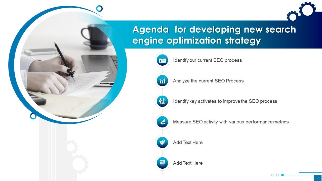 Developing New Search Engine Optimization Strategy Powerpoint