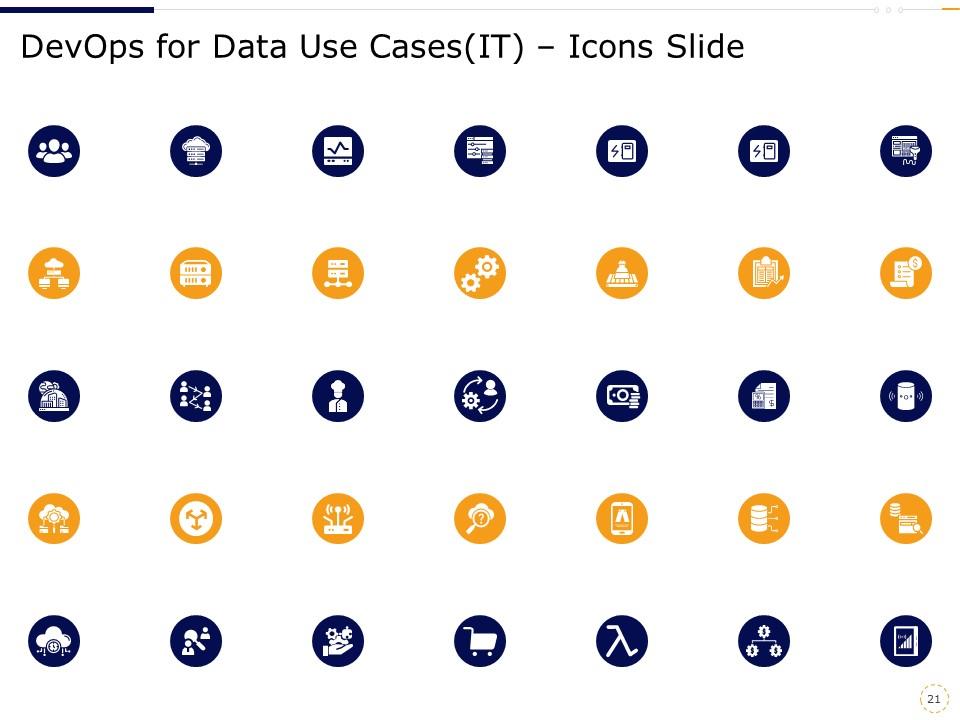 Devops For Data Use Cases It Powerpoint Presentation Slides Presentation Graphics