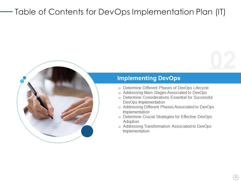 Devops Implementation Plan It Powerpoint Presentation Slides