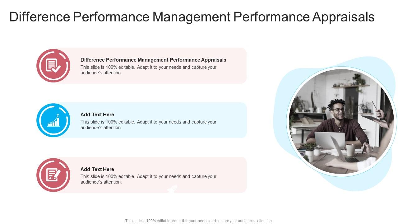 Difference Performance Management Performance Appraisals In Powerpoint And Google Slides Cpb PPT ...