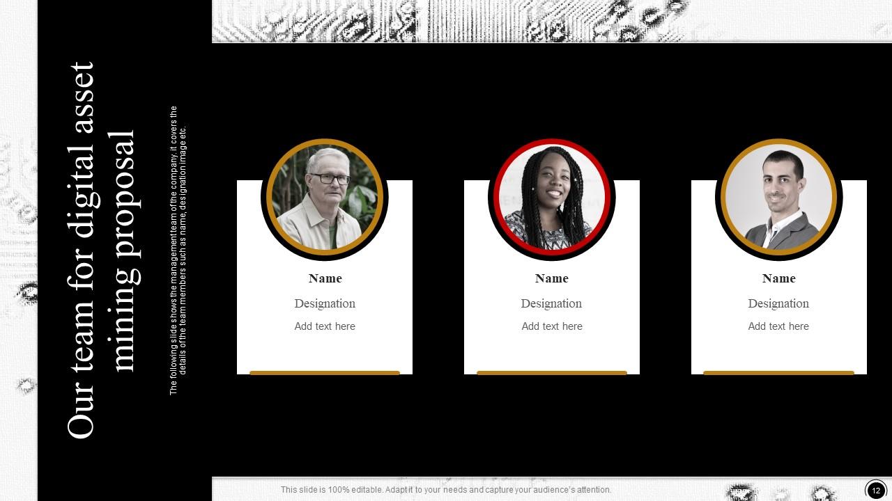 Digital Asset Mining Proposal Powerpoint Presentation Slides Ppt Example