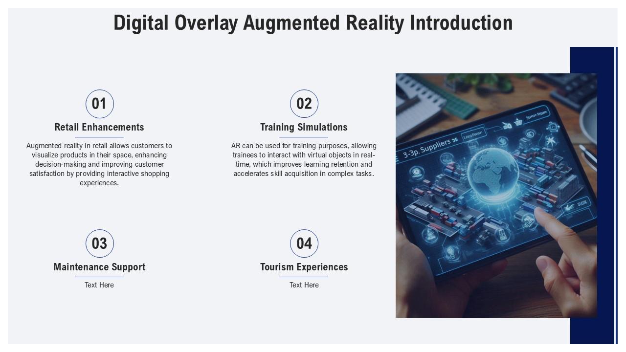 Digital Overlay Augmented Reality Introduction Ppt Template St Ai Ss Ppt Powerpoint