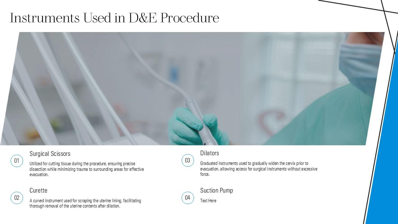 Dilatation And Evacuation Surgical Abortion Procedure Ppt Sample ST AI ...
