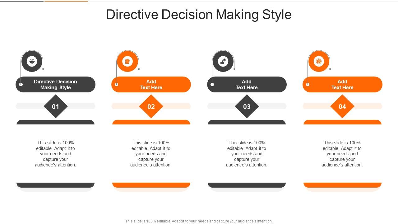 Directive Decision Making Style In Powerpoint And Google Slides Cpb PPT ... Directive Decision Making Style In Powerpoint And Google Slides Cpb PPT ...