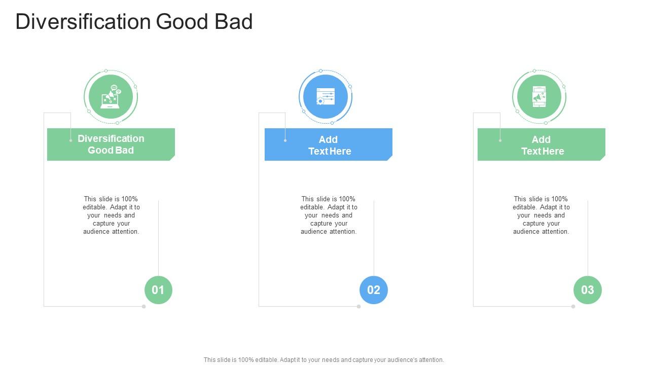 Diversification Good Bad In Powerpoint And Google Slides Cpb PPT PowerPoint