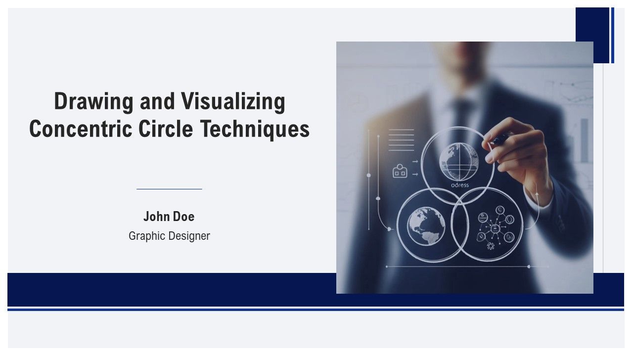 Drawing And Visualizing Concentric Circle Techniques PPT Sample AT