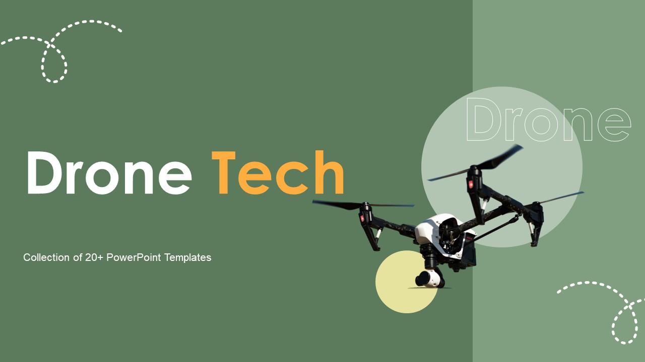 Drone Tech Powerpoint Ppt Template Bundles PPT Example