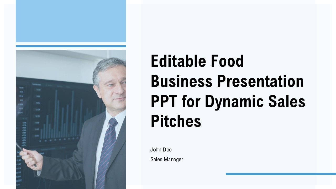 Editable Food Business Presentation PPT For Dynamic Sales Pitches PPT H