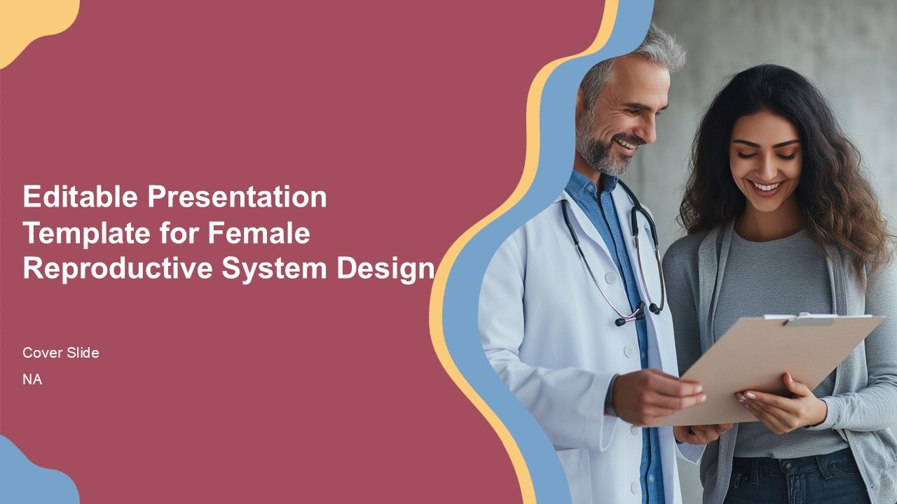 Editable Presentation Template For Female Reproductive System Design PPT H