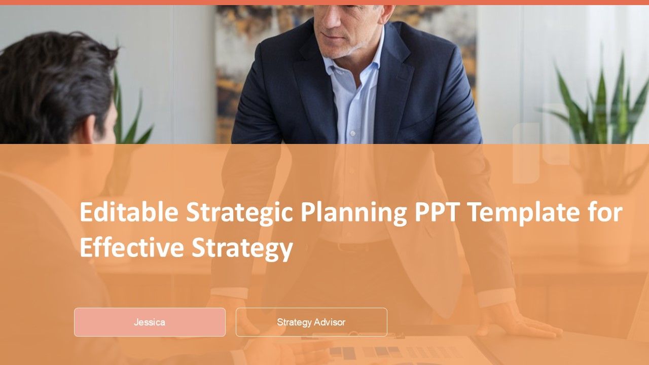 Editable Strategic Planning PPT Template For Effective Strategy PPT H