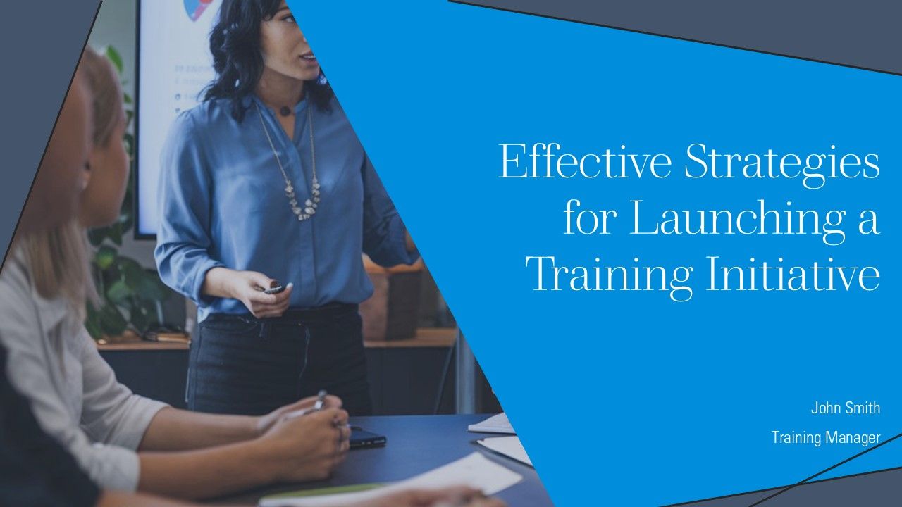 Effective Strategies For Launching A Training Initiative PPT ...