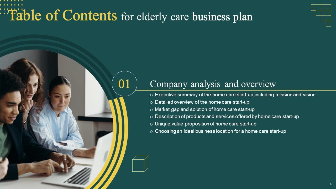 Elderly Care Business Plan Powerpoint Presentation Slides Ppt Sample