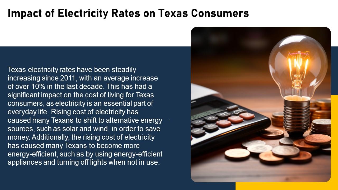 Electricity Rates Texas Trend Powerpoint Presentation And Google Slides ...