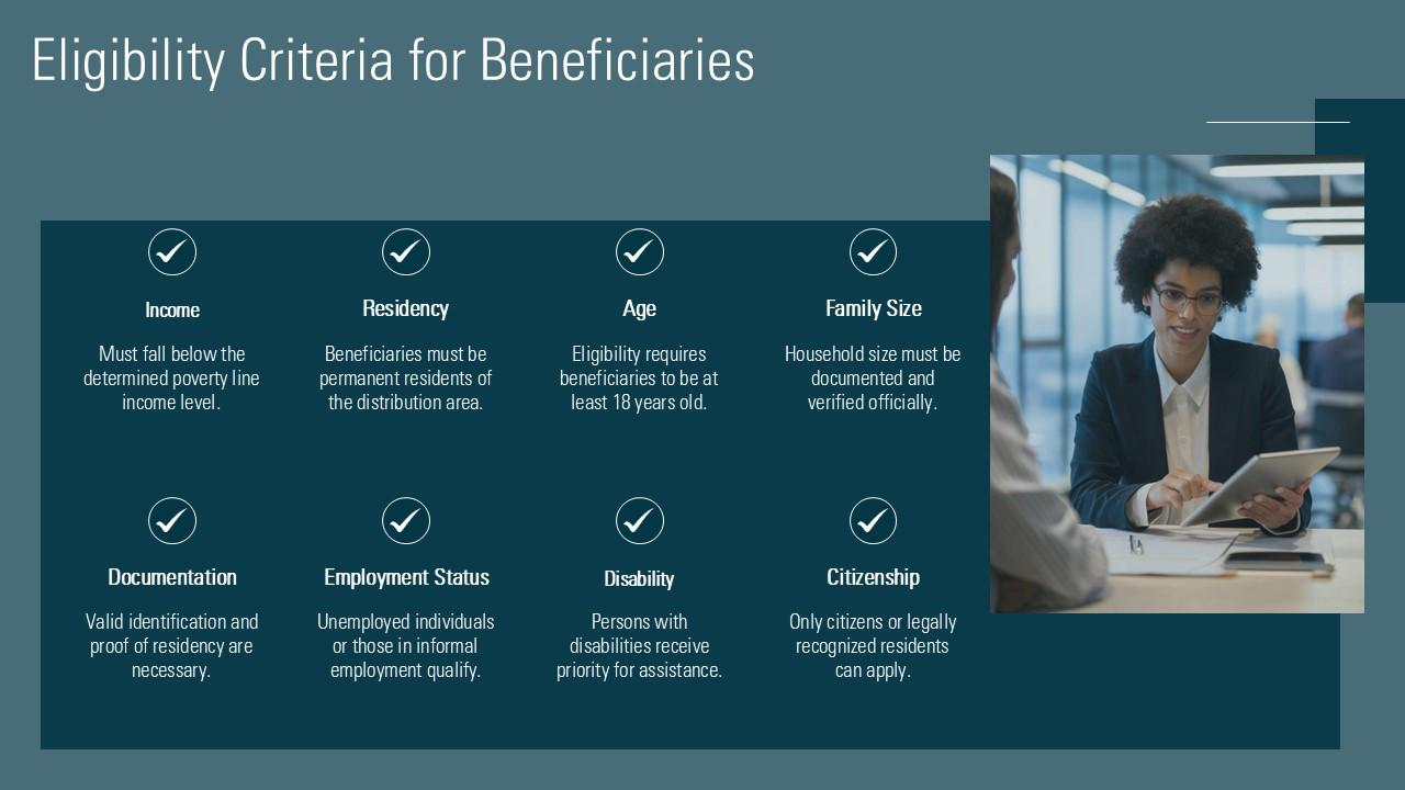 Eligibility Criteria For Beneficiaries General Public Distribution PPT ...